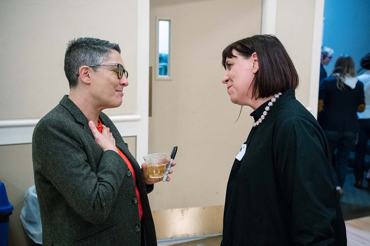 Photo Story: Jill Soloway with Hannah Gadsby – Town Hall Seattle