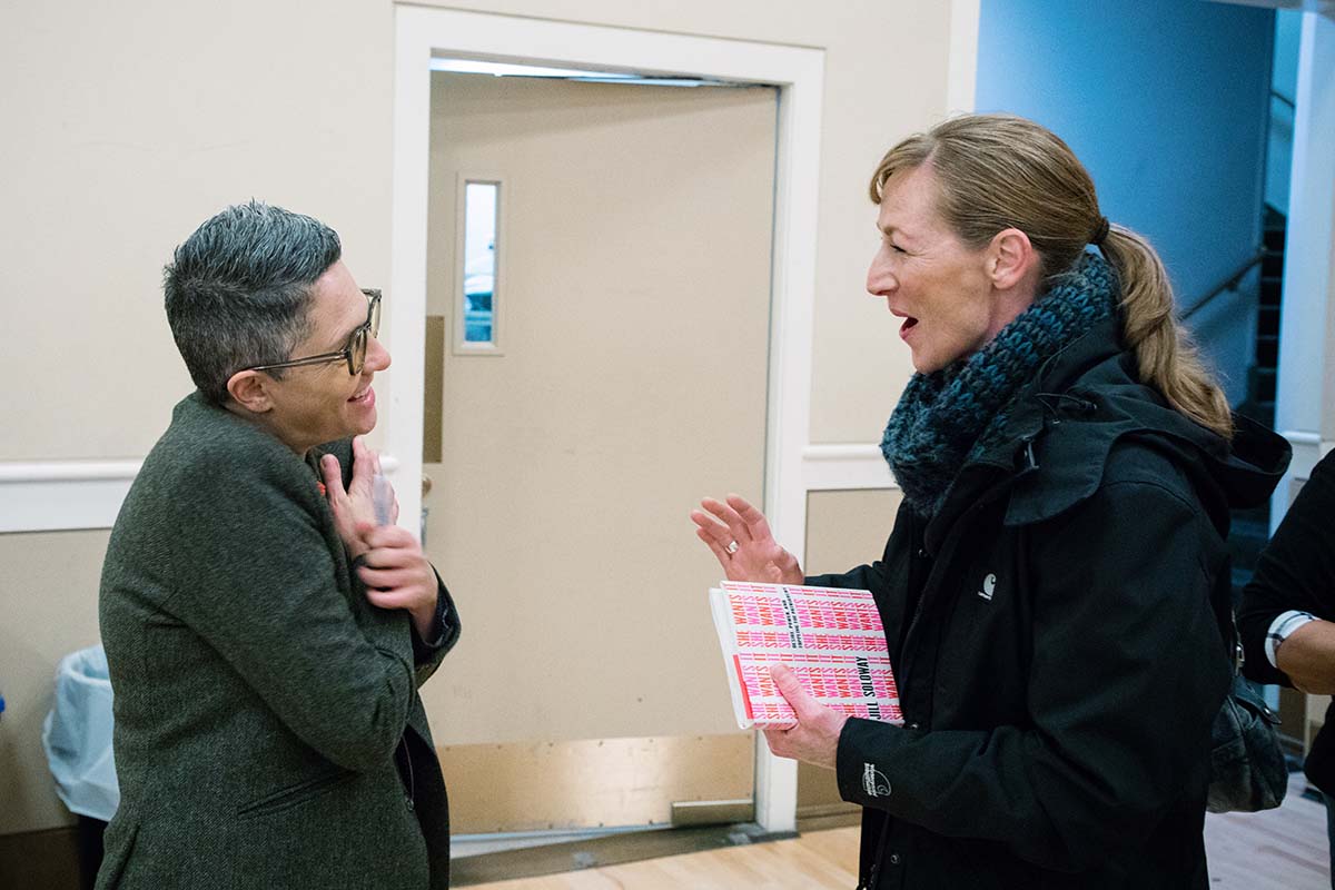 Photo Story: Jill Soloway with Hannah Gadsby – Town Hall Seattle